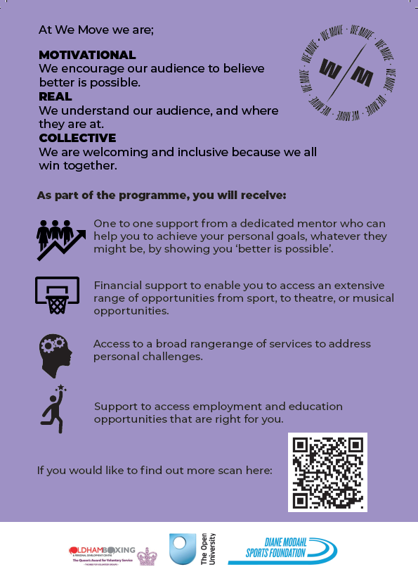 We Move Programme – Oldham Boxing